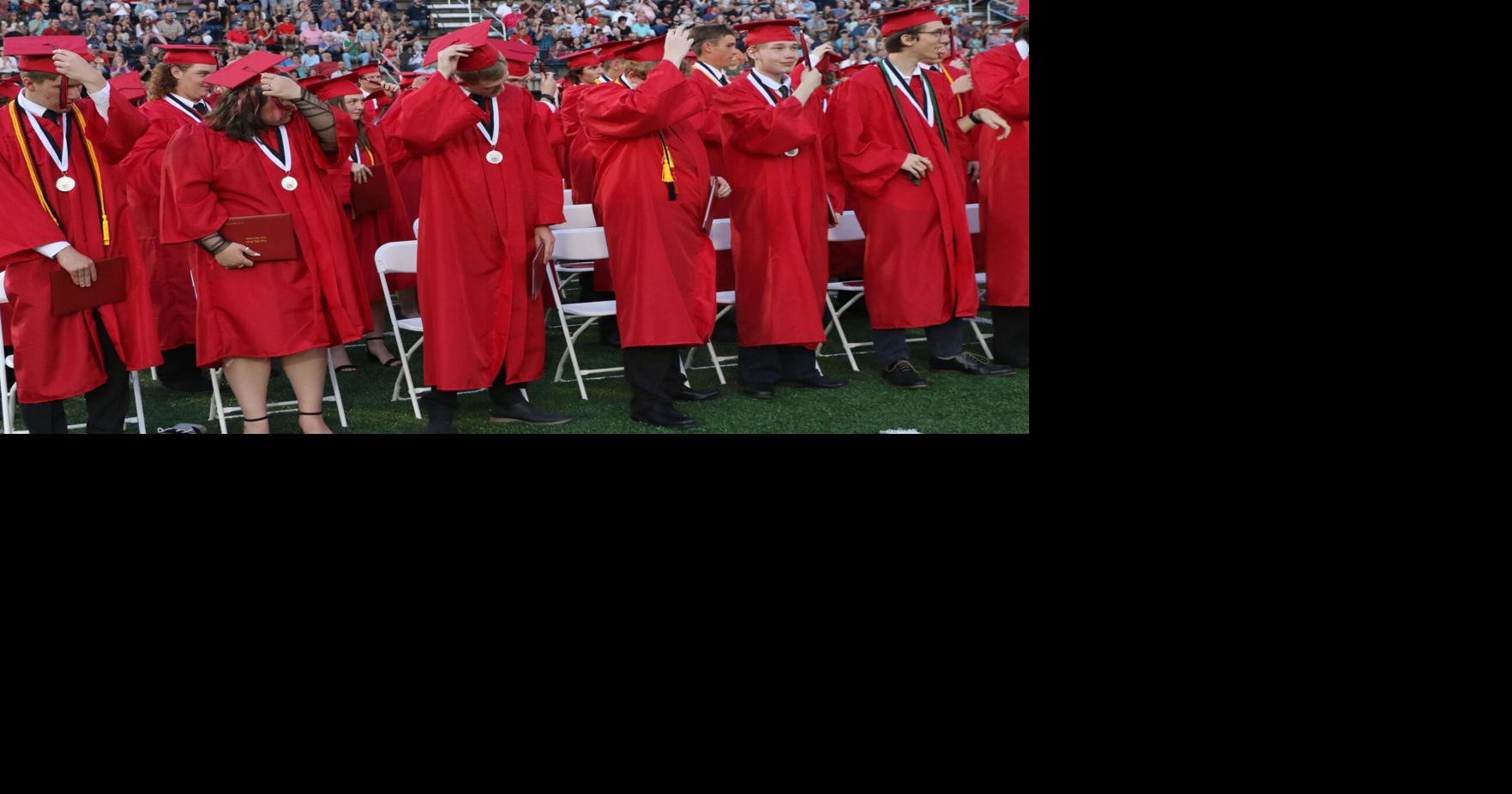 Class of 2021 had idyllic graduation at Pisgah Memorial Stadium | News ...