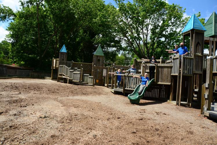 Playground makeover: Kiwanis Club spearheads Waynesville playground ...