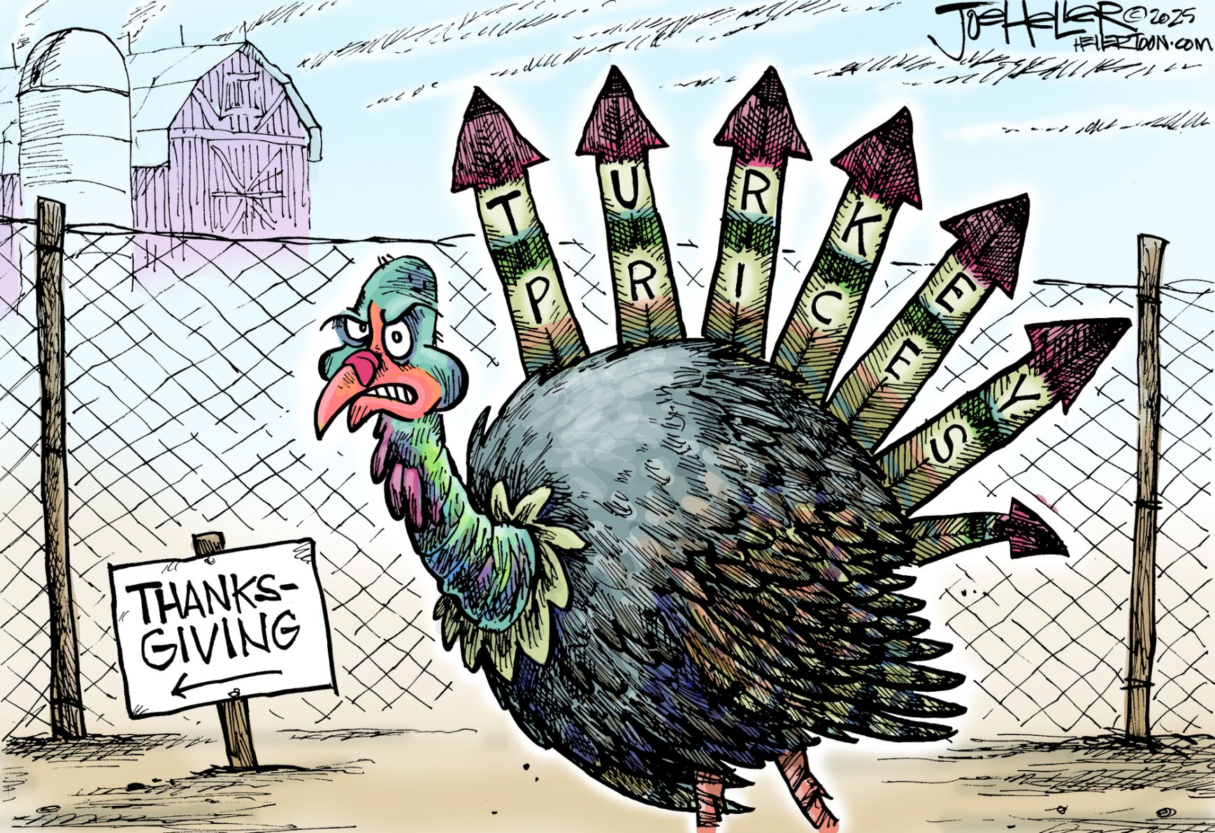 Editorial Cartoon: Turkey prices | Opinion | themountaineer.com