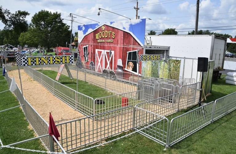 Comin’ 'round the bend, it’s Barnyard Racing at the Haywood County Fair ...