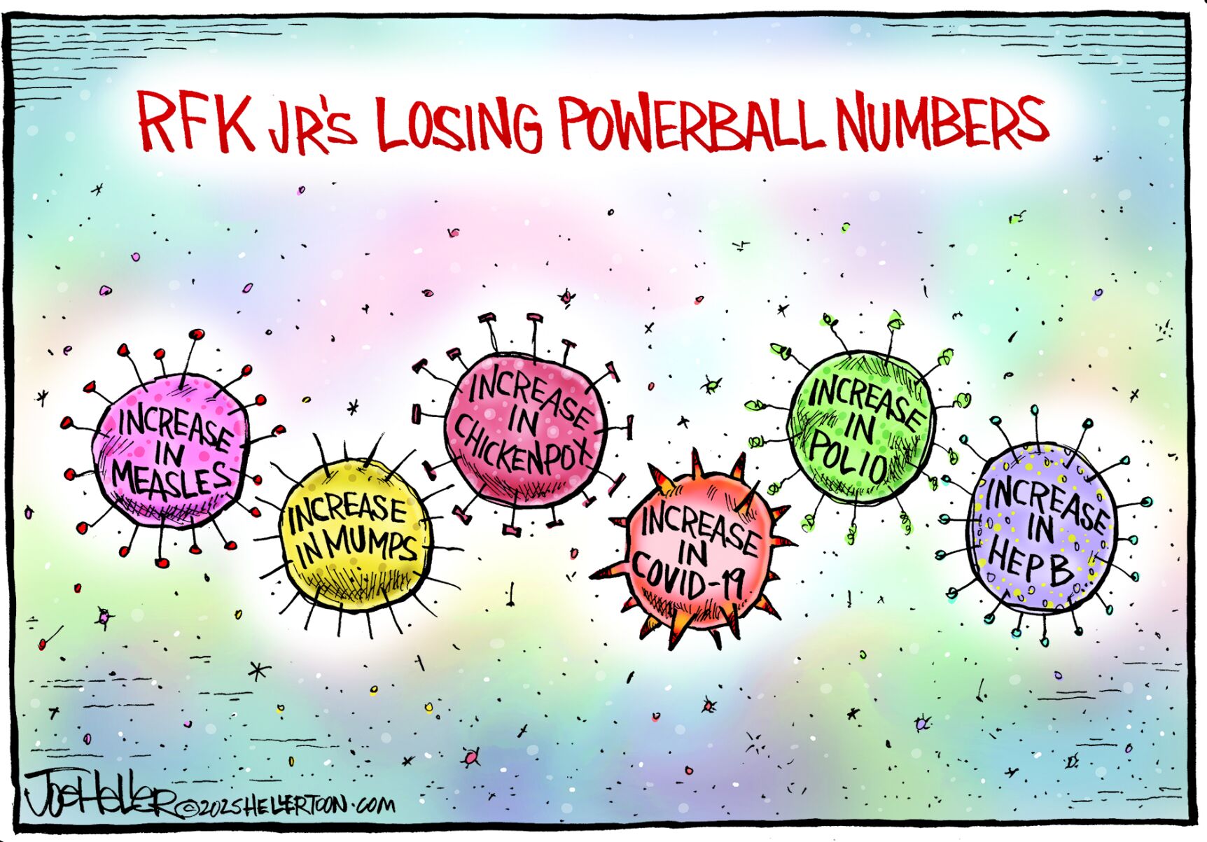 Editorial Cartoon: RFK's numbers gamble | Opinion | themountaineer.com