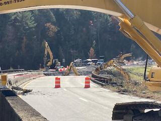 New I-40 bridge in Pigeon River Gorge opens to traffic | News ...