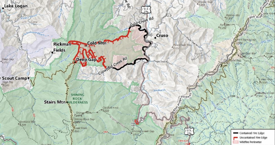 Rattlesnake Branch fire is beginning to simmer down | News ...