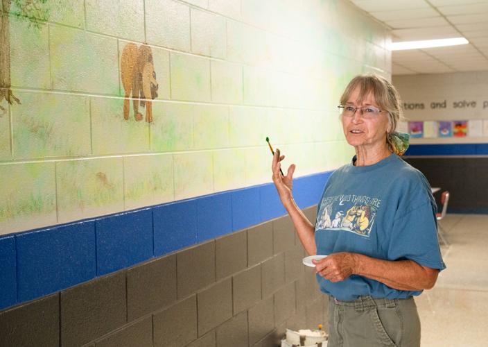 Meet the muralist covering Jonathan Valley Elementary in hand-painted ...
