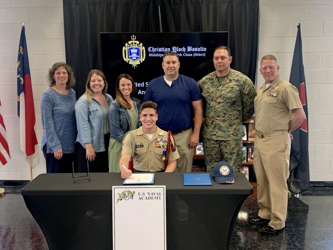 Pisgah's Christian Basulto signs with U.S. Naval Academy | News ...