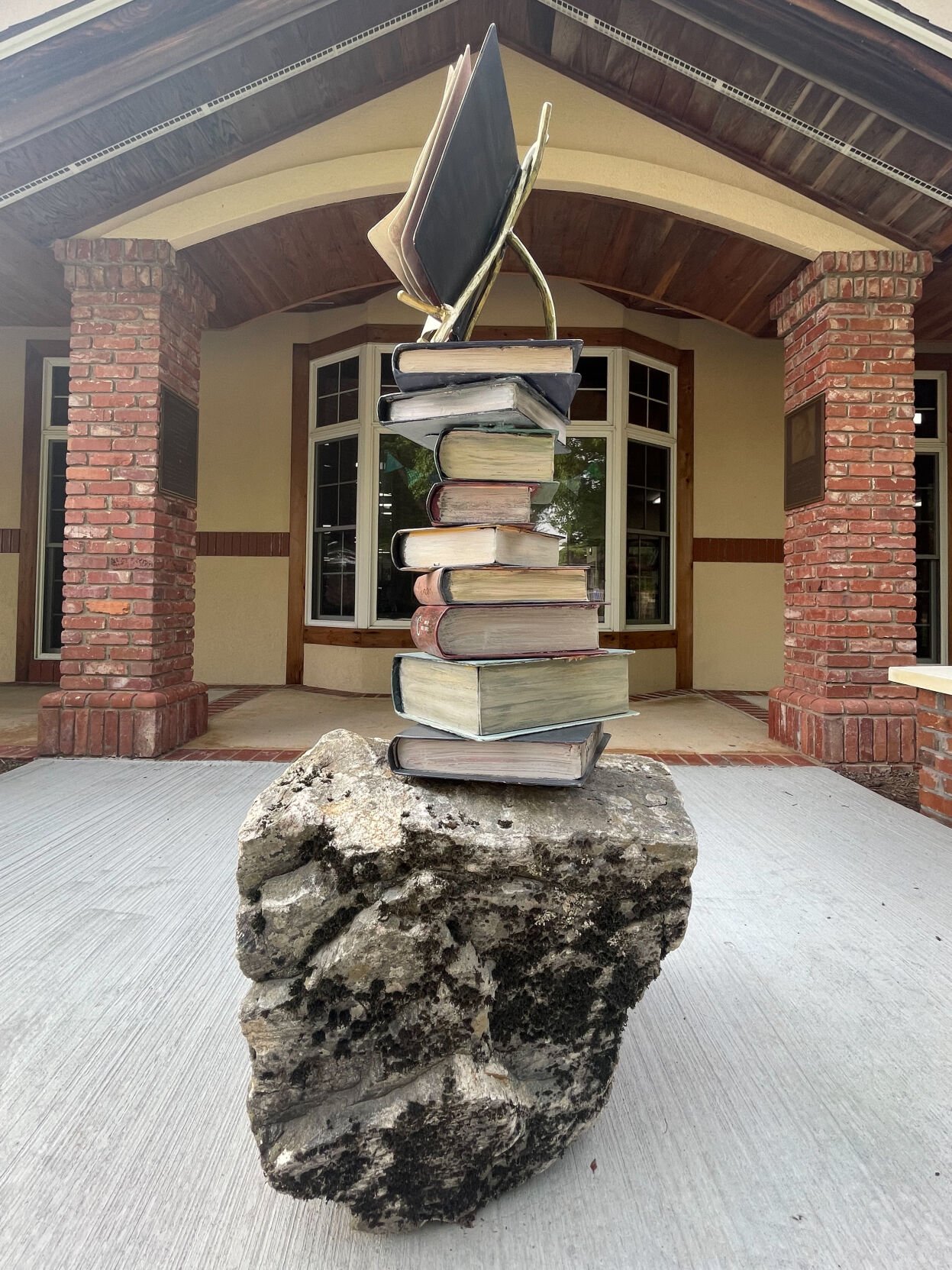 Library sculpture honors famous Canton poet: Artist captures joy of ...