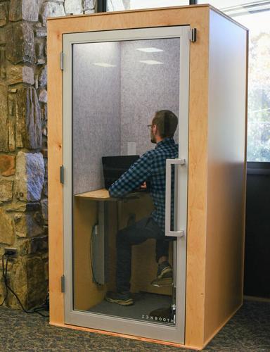Need a quiet spot to Zoom? Check out these new library booths | News ...