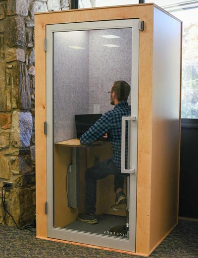 Need a quiet spot to Zoom? Check out these new library booths | News ...