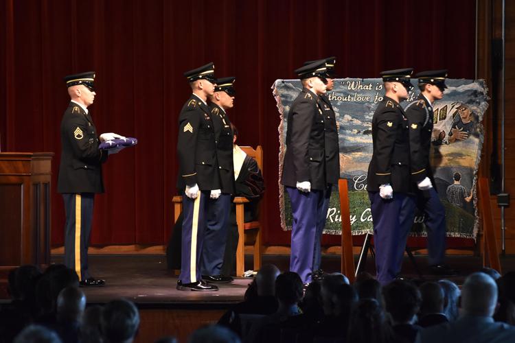 A tearful sendoff for Riley Howell | Photo Galleries | themountaineer.com