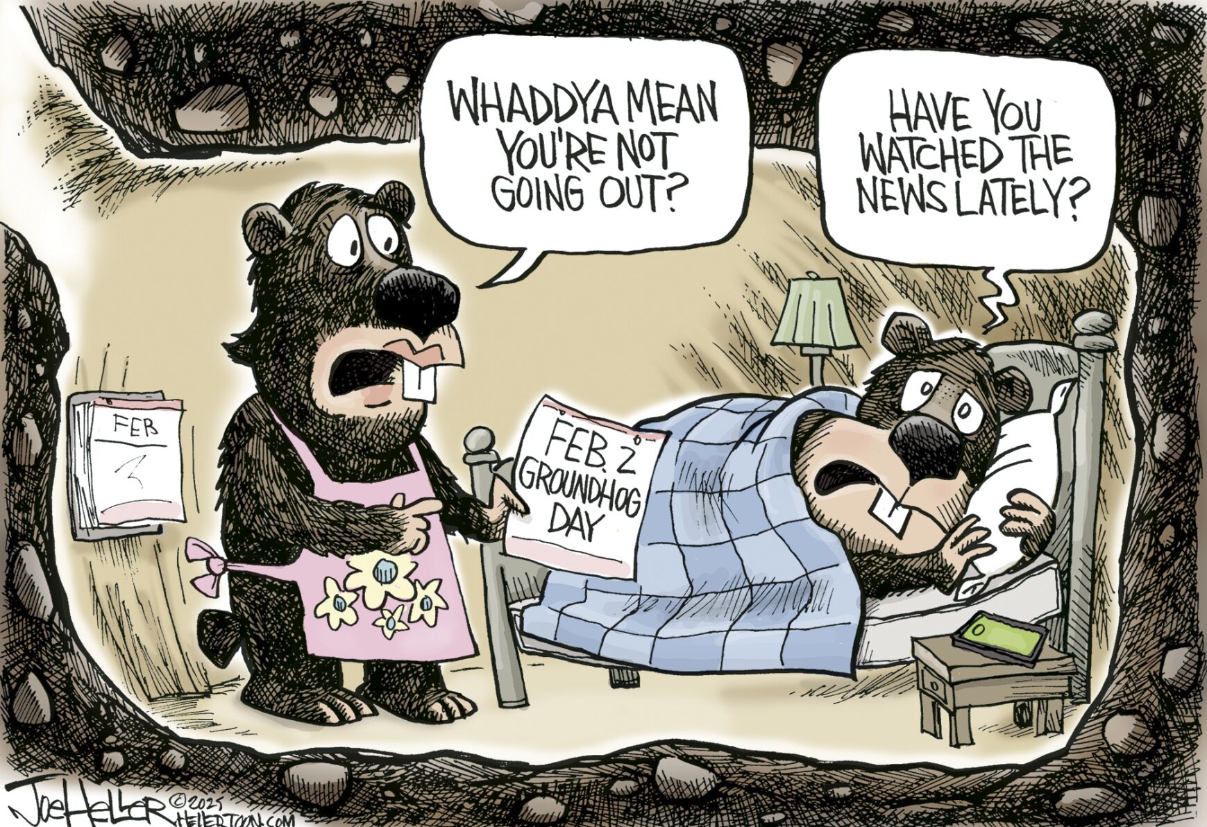 cartoon groundhog day | Cartoons | themountaineer.com