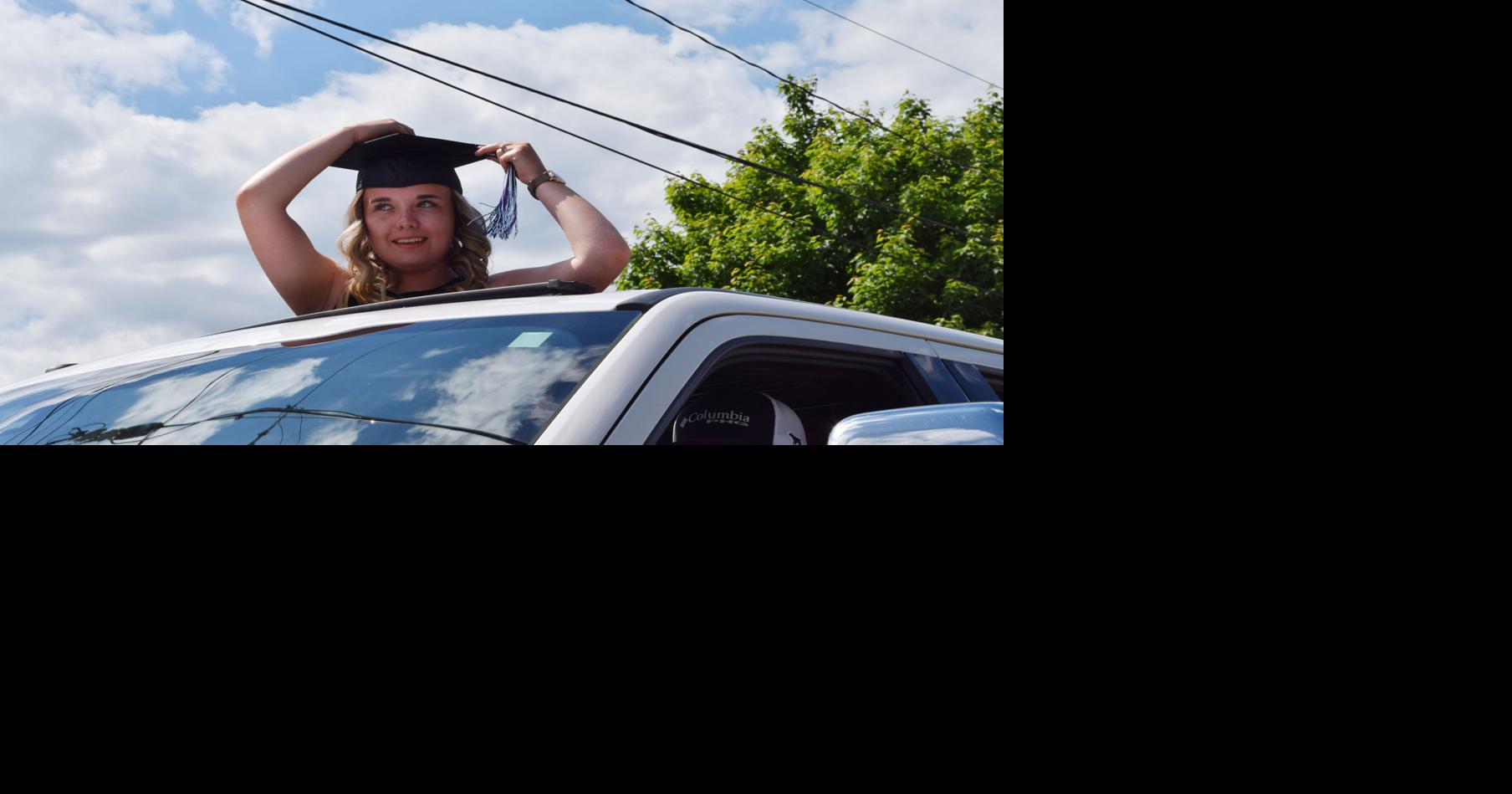 Diploma dreams come true during drive-thru graduation ...