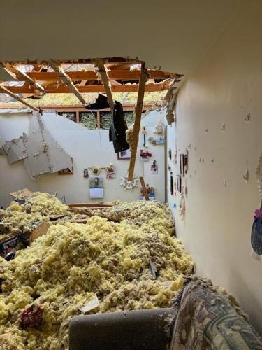 Couple narrowly escapes tree through roof | News | themountaineer.com