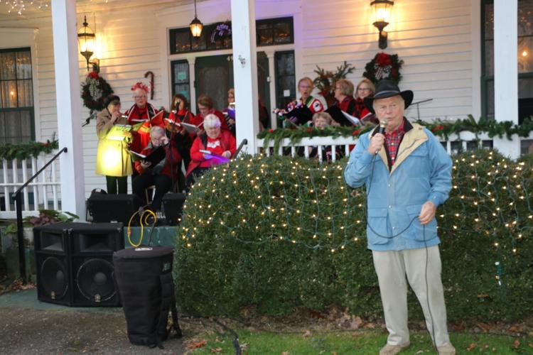 Lighting of the Tinsel Trail delights gathering at Shelton House | Life ...
