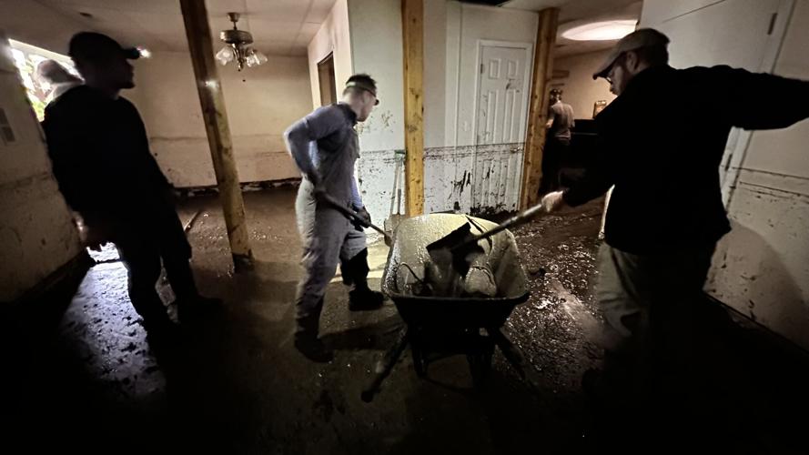 HCC students put skills to work to help community after Helene | Life ...