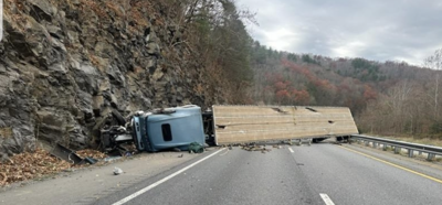 Two Tractor Trailers Wreck In Two Days Along I 40 Gorge News