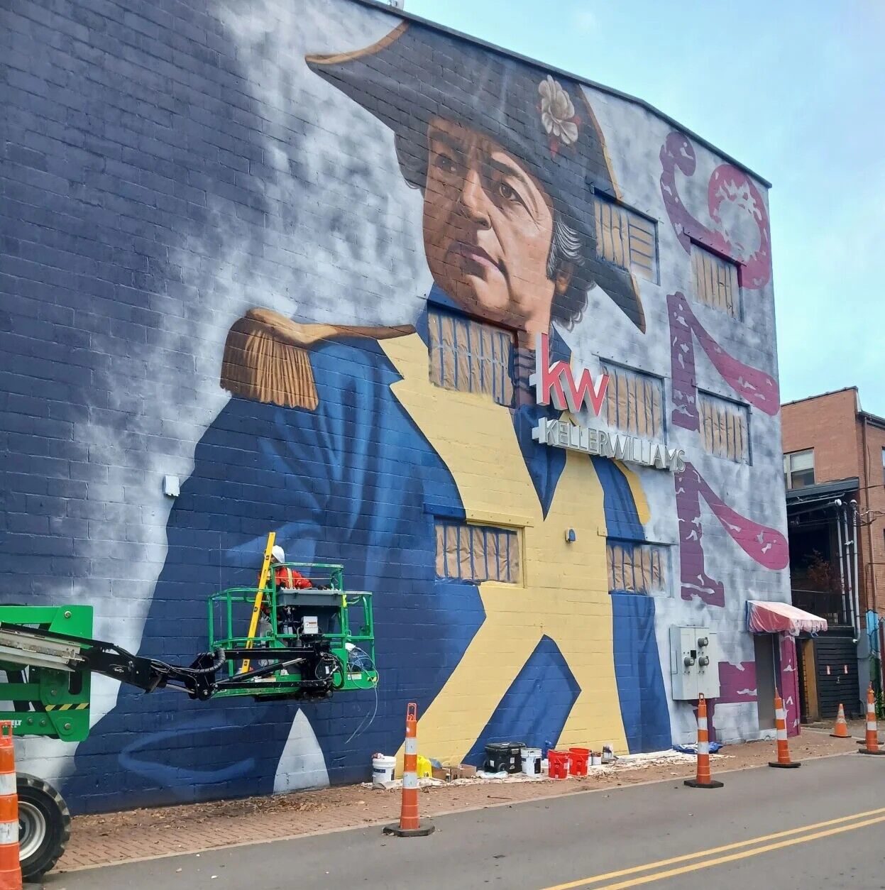 Mural honoring Revolutionary War heroes nearly complete | News ...