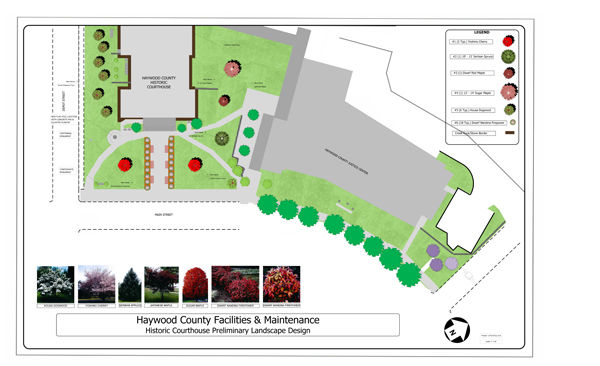 Courthouse landscaping design unveiled | News | themountaineer.com