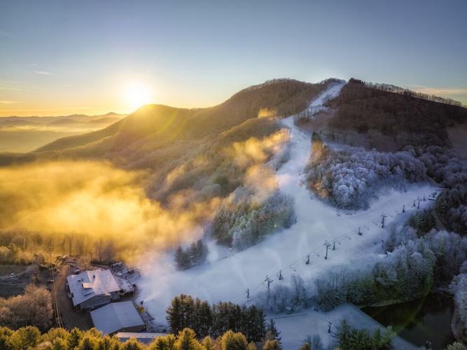 Cataloochee Ski Area wins the opening day race yet again | News | themountaineer.com