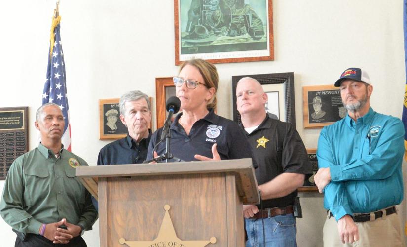 Boots on the ground: national FEMA director tours Haywood | News ...