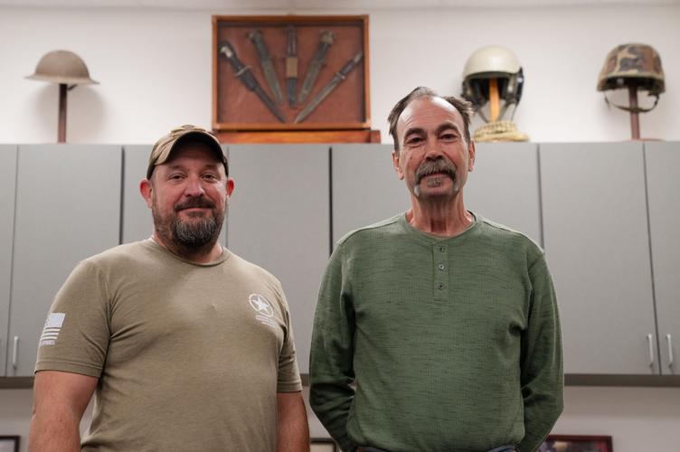 Building from a grateful heart: Veteran crafts memorabilia displays ...