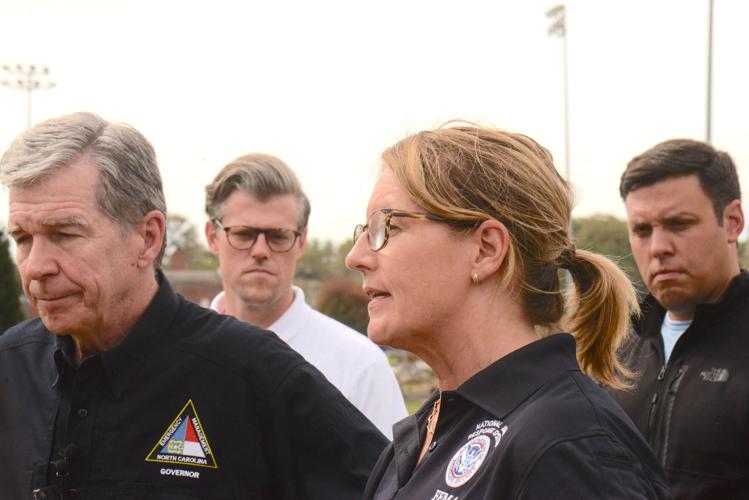Boots on the ground: national FEMA director tours Haywood | News ...