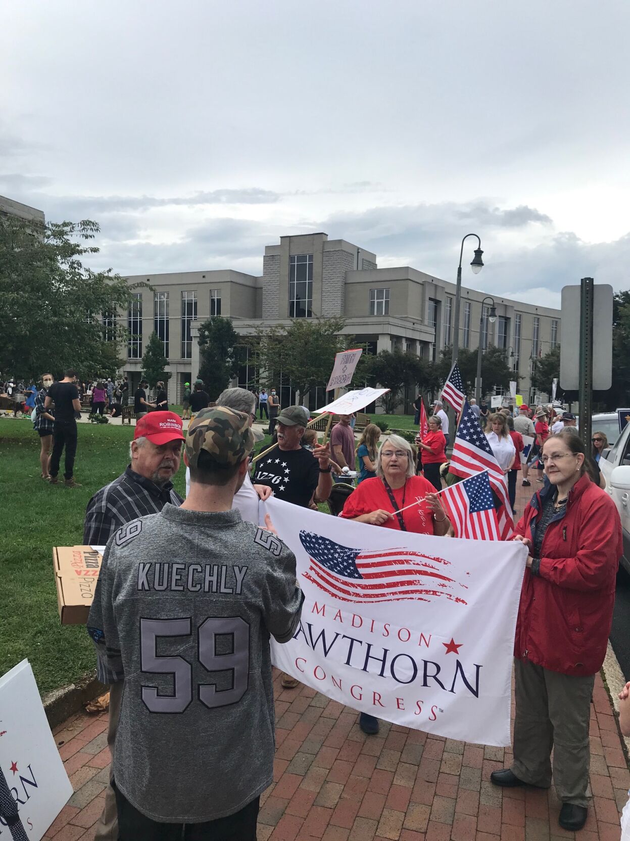 First Amendment rights on full display at Sunday rallies | News ...