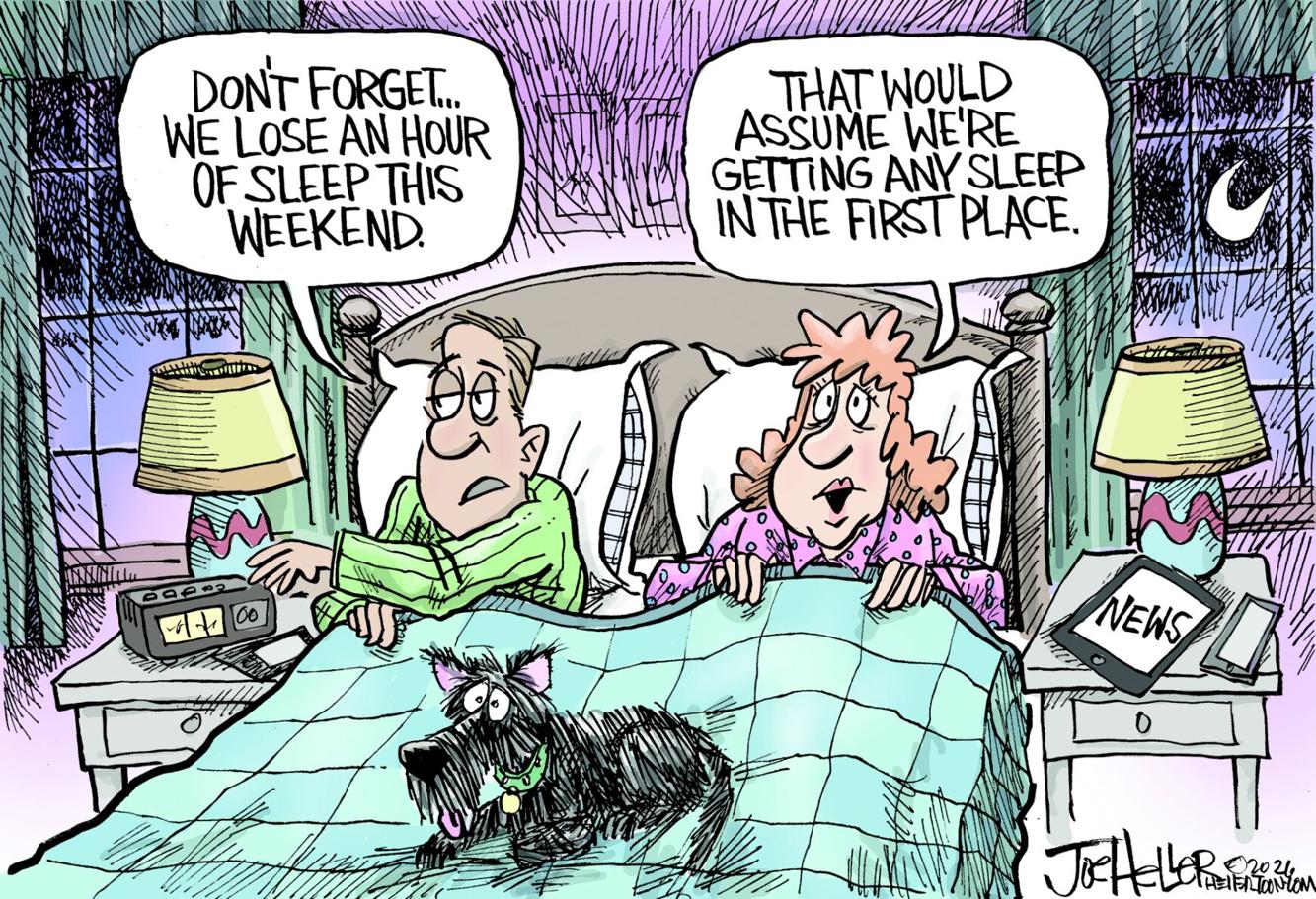 Editorial Cartoon Daylight Savings.jpeg | Cartoons | themountaineer.com