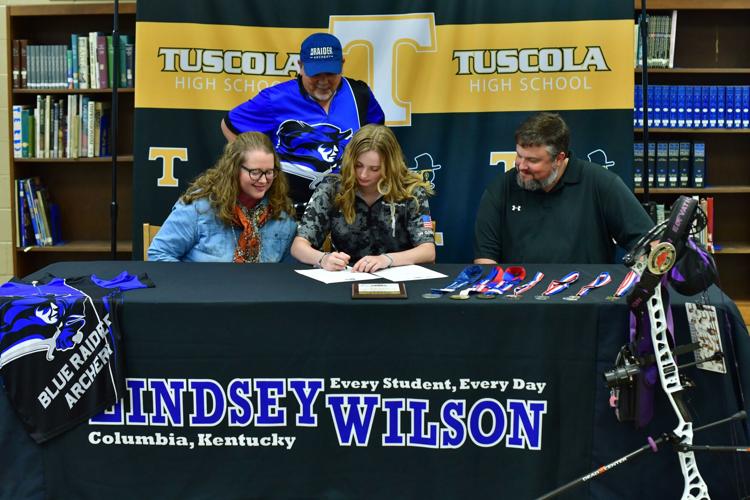 Alea Boyd signing with Lindsey Wilson College for Archery | Sports ...