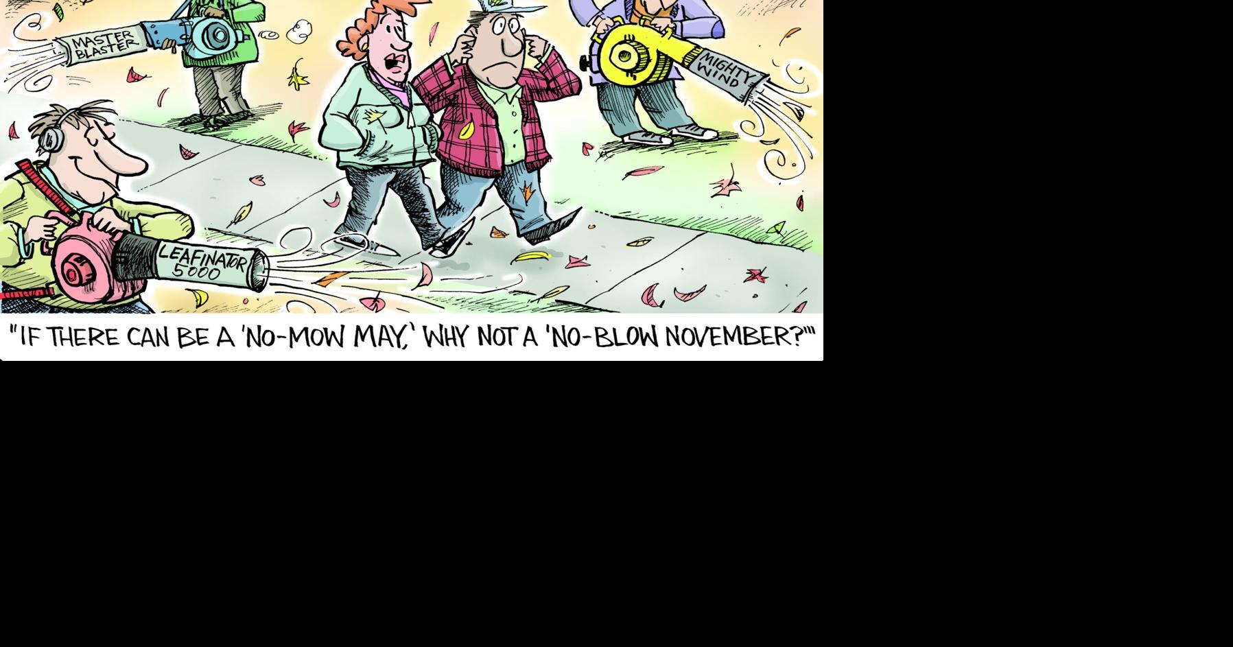 Editorial Cartoon: Leaf blowers | Opinion | themountaineer.com
