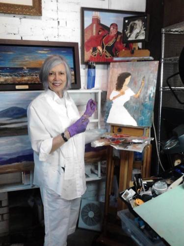 Avrunin holds painting demo during Art After Dark | Arts Entertainment ...