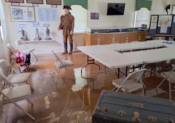 Museum esapes Helene, but historical documents, pictures lost to flood ...