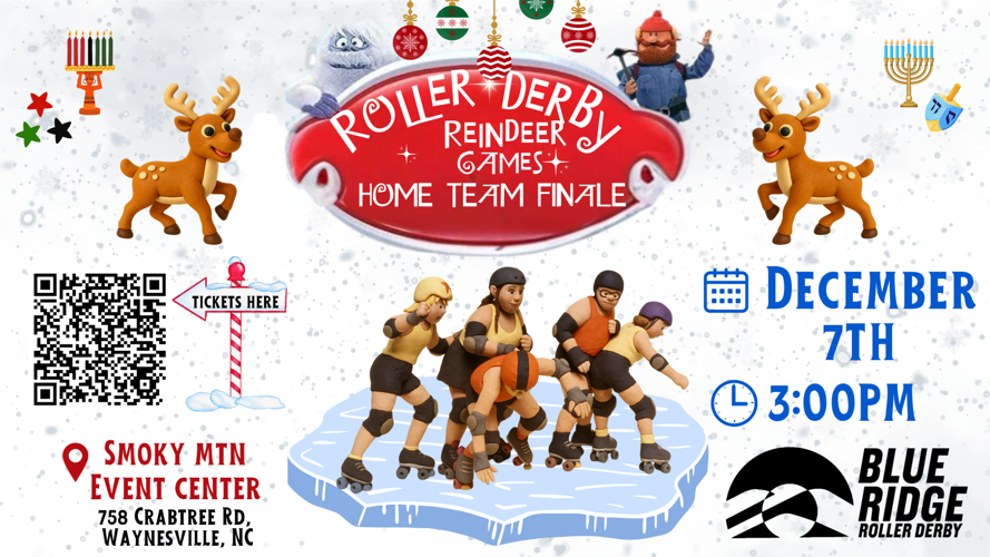 Blue Ridge Roller Derby to host Reindeer Games Home Team Finale ...