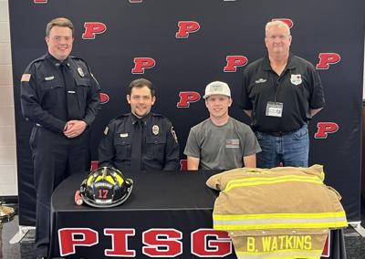 Pisgah student holds signing ceremony to become firefighter | News ...