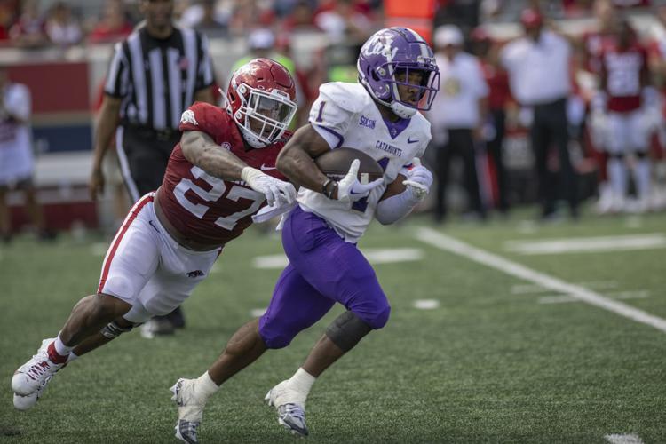 Catamount football drops season-opener at Arkansas | Sports ...