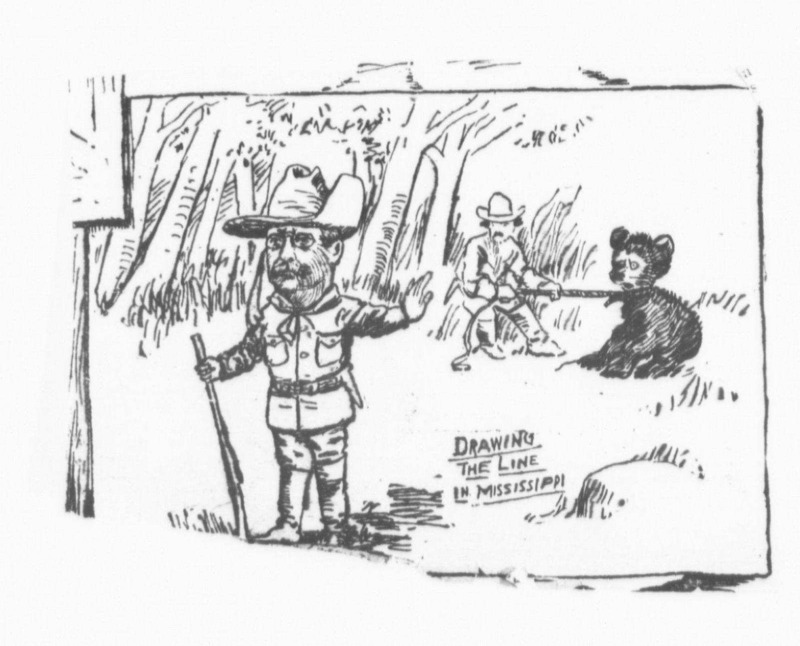 Teddy roosevelt and the bear store