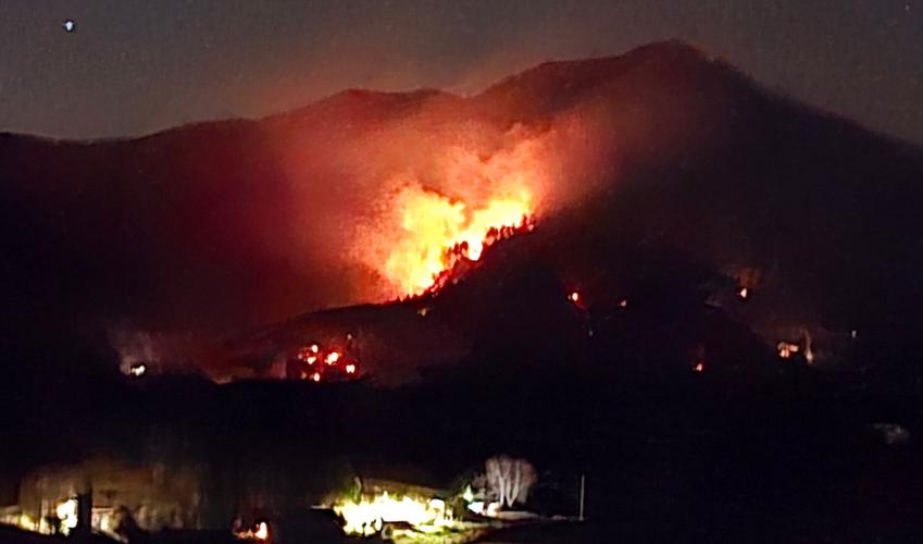 Panther Creek Fire stopped in its tracks: eyewitness describes watching ...