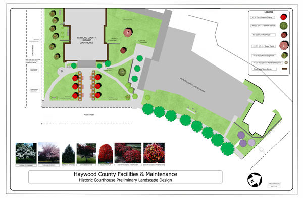 Courthouse landscaping design unveiled | News | themountaineer.com