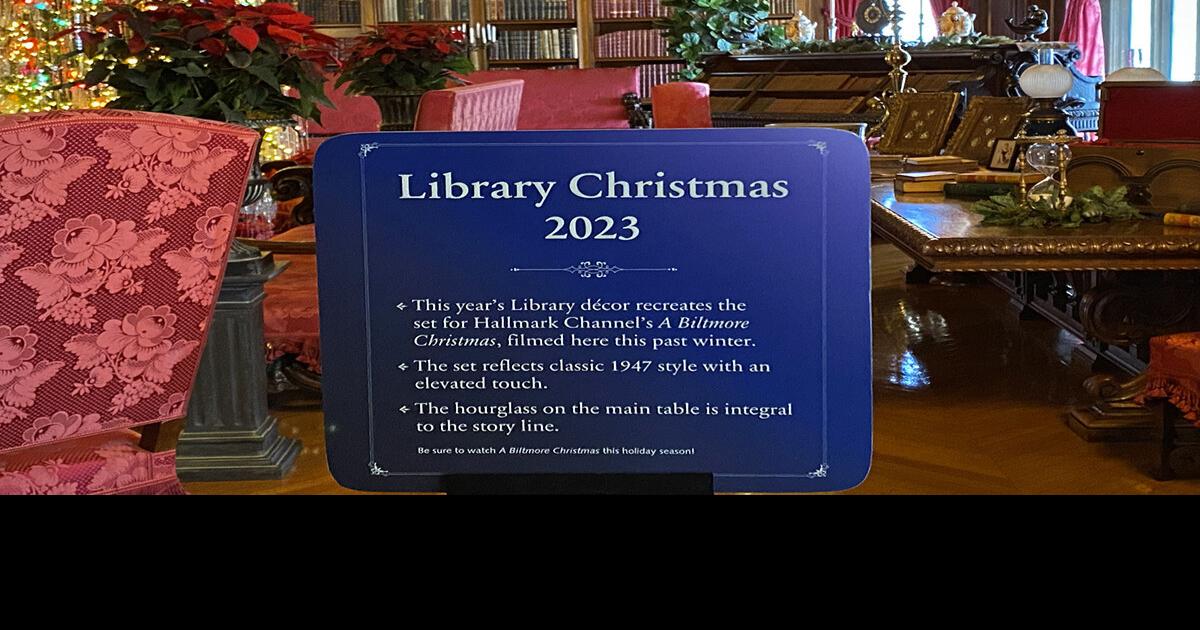 Biltmore Library interpretive movie sign - 11-23 CV | | themountaineer.com