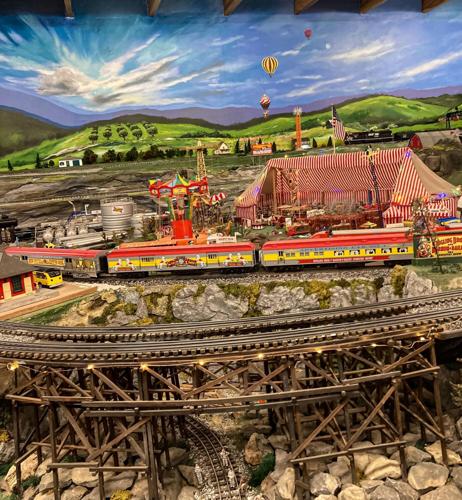 Explore the fantastical world created by Haywood model train ...