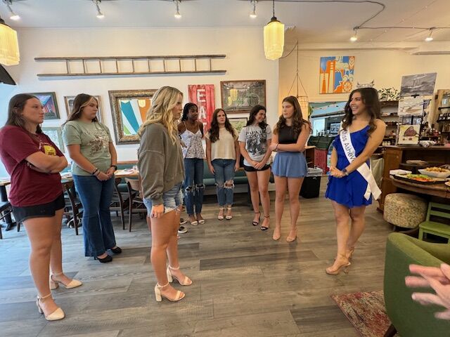 Walking the walk: Miss Labor Day contestants prepare for the pageant ...