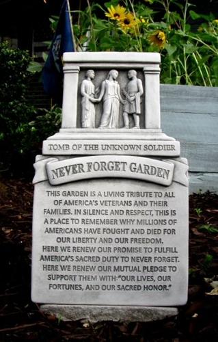 Never Forget Garden a labor of love for Daughters of American ...
