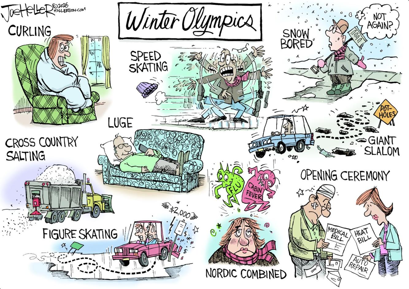 Editorial Cartoon: Winter Olympics | Cartoons | themountaineer.com