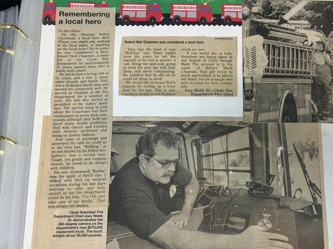 Waynesville fire chief honored after lifetime of battling blazes | News ...