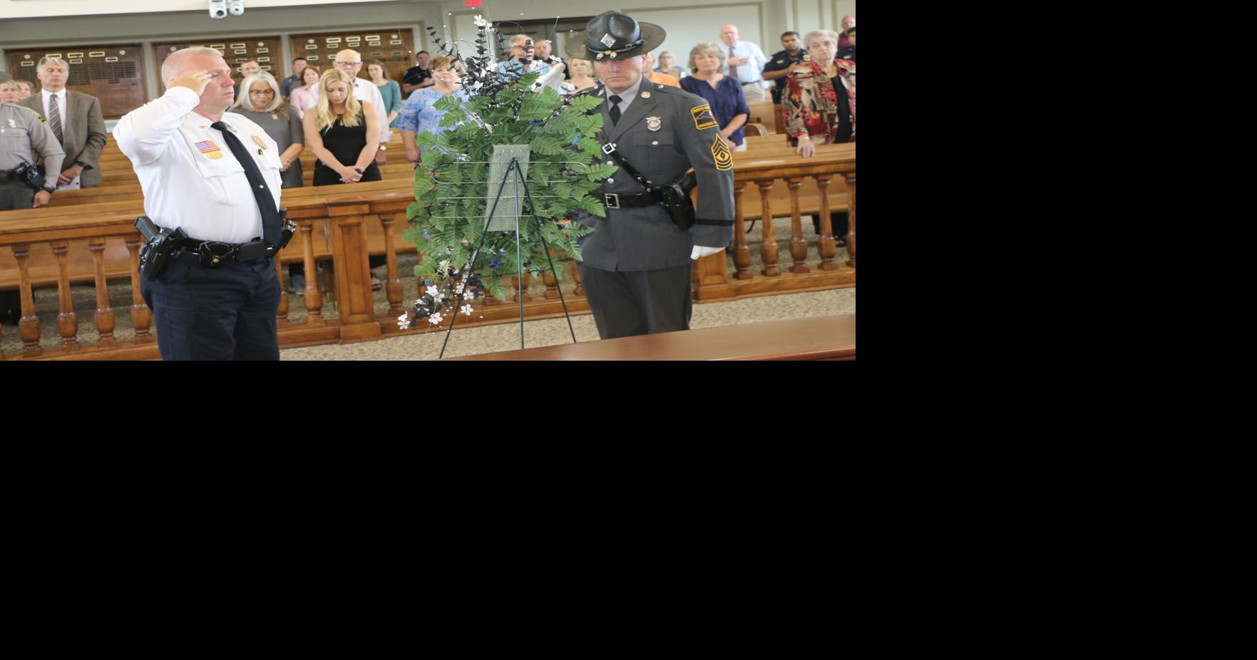 Solemn event marks lives of fallen officers | News | themountaineer.com