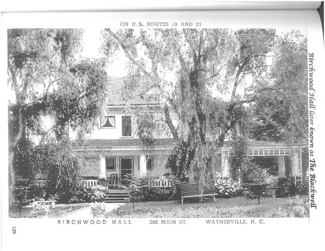 Waynesville hotel, boarding house book captured history as recalled by ...