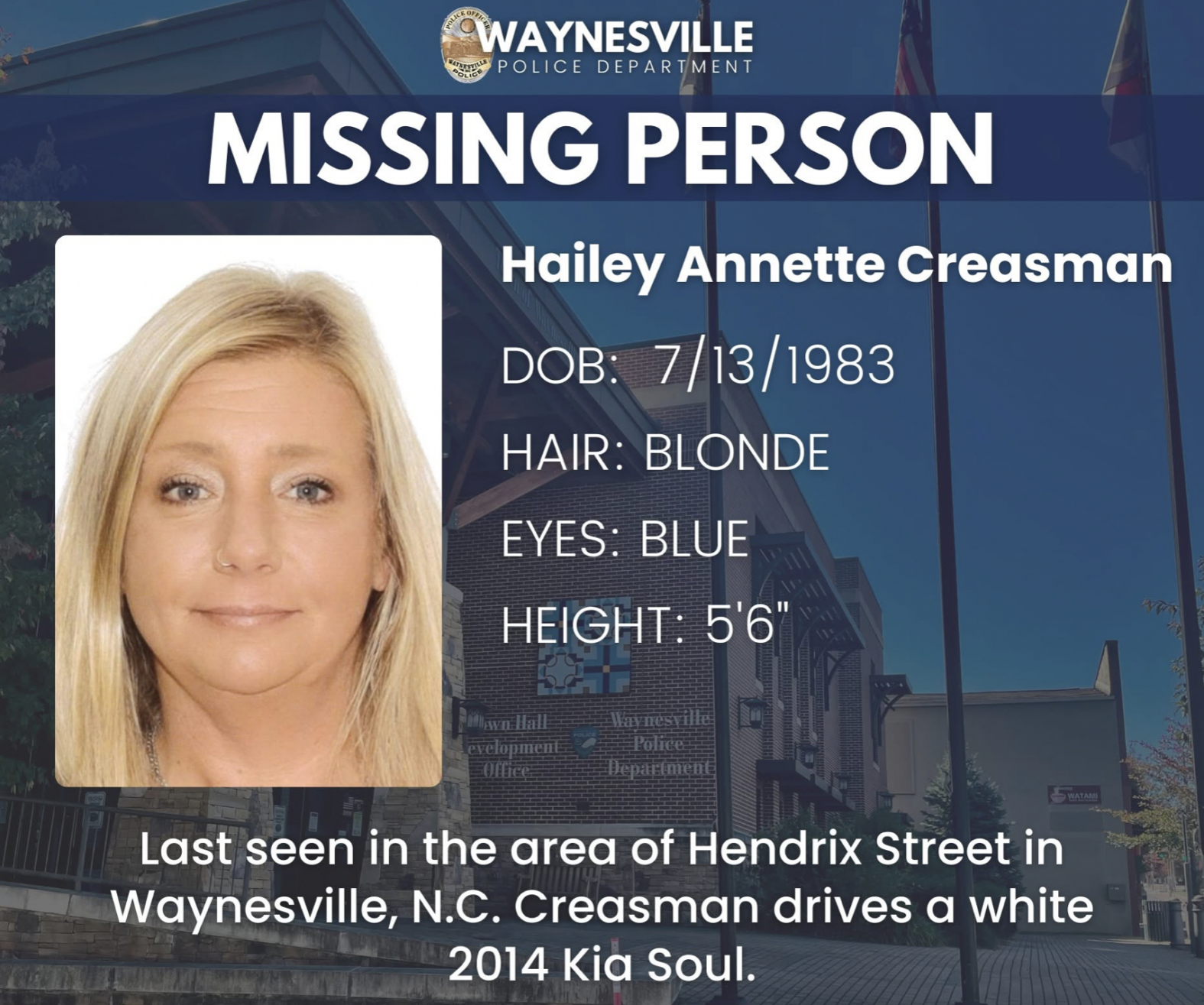 Waynesville Police search for missing woman | News | themountaineer.com