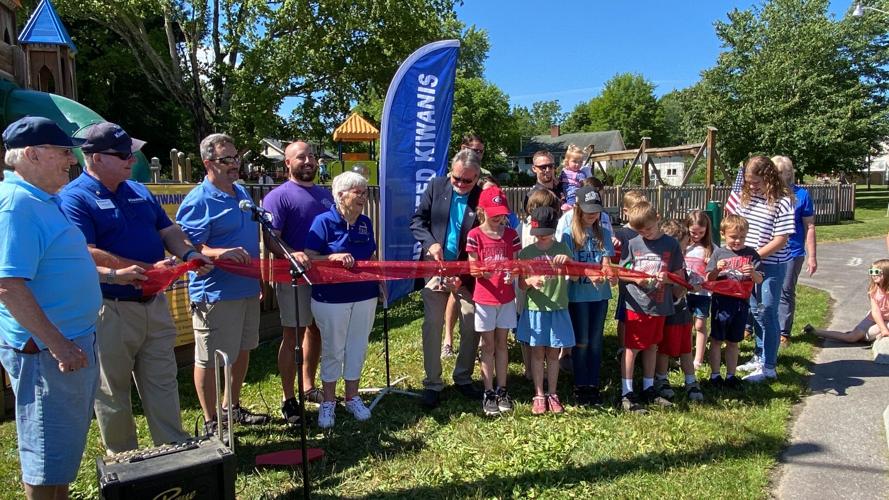 Kiwanis opens nature area, celebrates tot lot updates at Waynesville ...