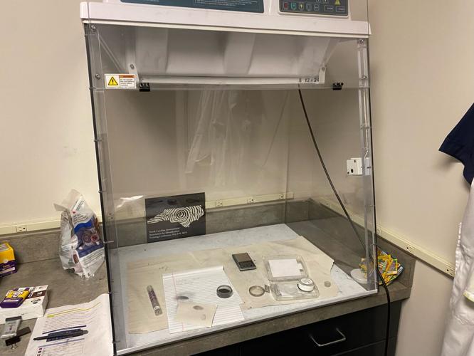 Take a trip inside the Waynesville Police evidence processing room ...