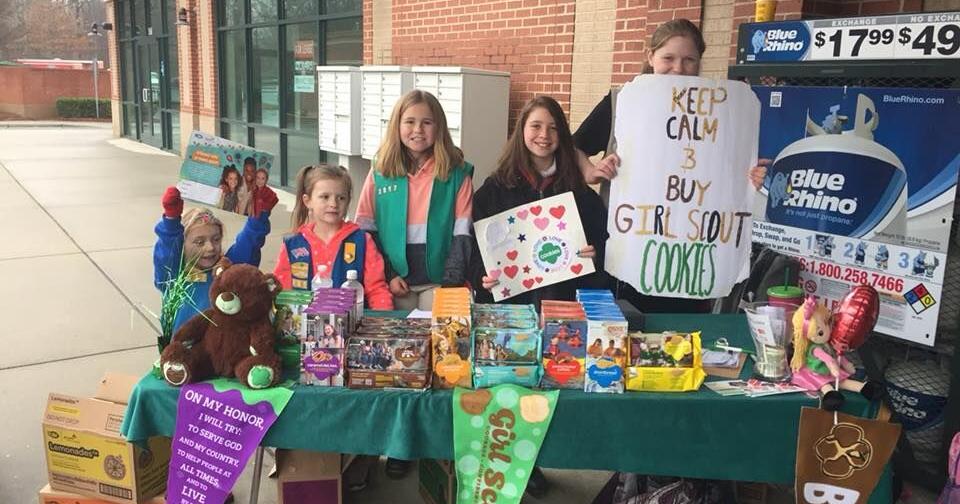 Girl Scout cookie booths are open for business | Life | themountaineer.com