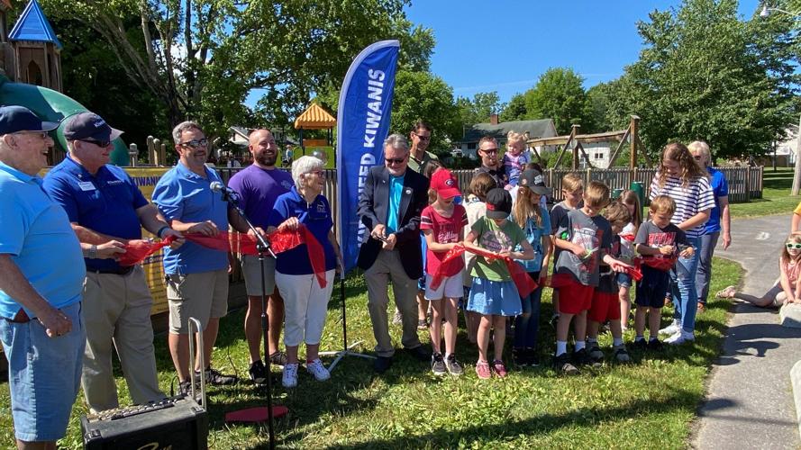 Kiwanis opens nature area, celebrates tot lot updates at Waynesville ...